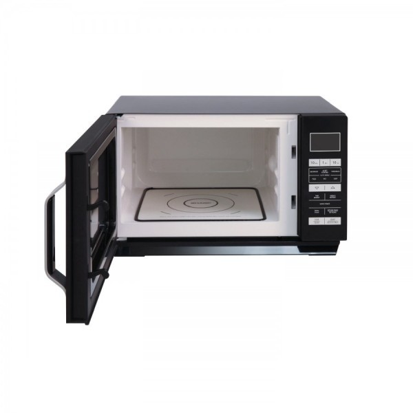 Gowan Home. Sharp 23L 900W Solo Flat Bed Microwave Black + Silver