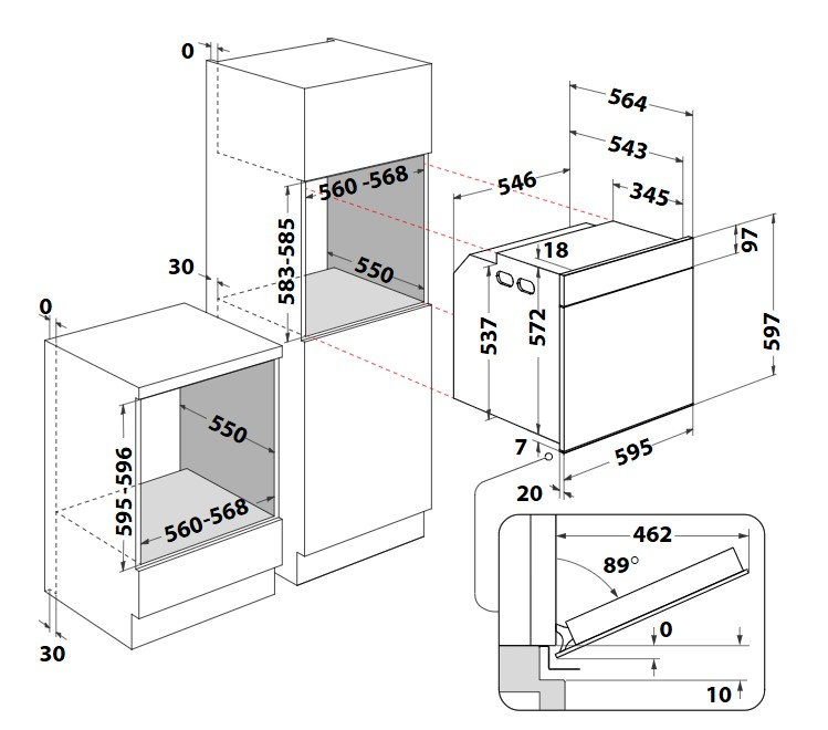 Gowan Home. Whirlpool Built In Absolute Pyro And Hydro Clean Oven with ...